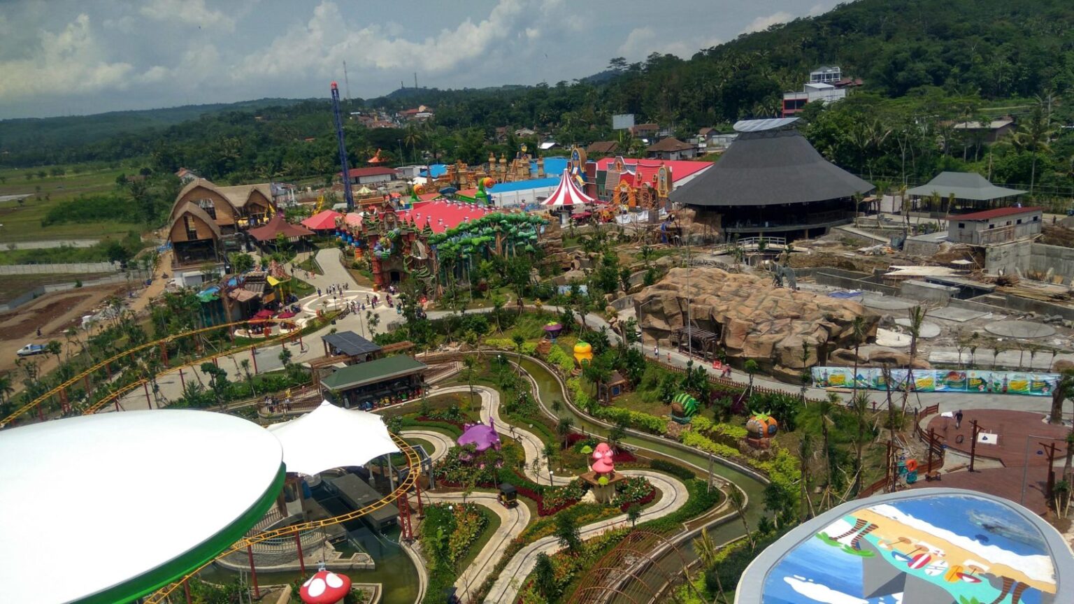 Saloka Park Harga Tiket Masuk dan 7 Wahana Seru Desember 2023