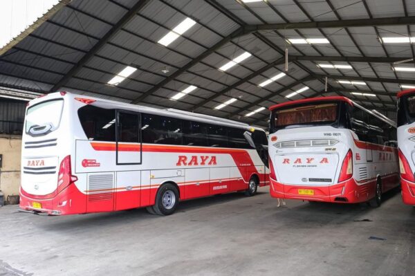 Bus Raya Harga Tiket, Jadwal dan Agen Penjualan