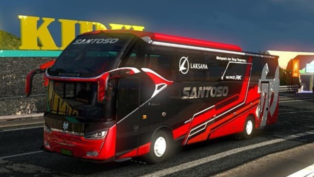 BUS SANTOSO Harga Tiket, Rute dan Agen Penjualan